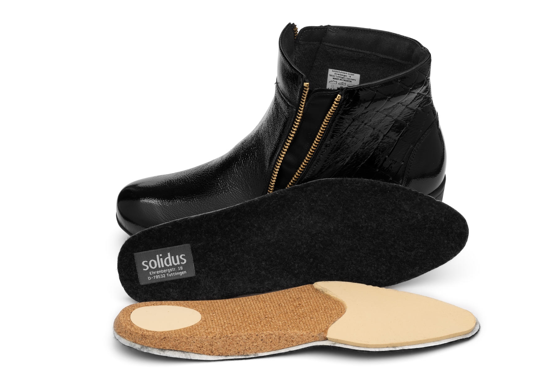 Solidus wygodne zdrowotne botki damskie 35011 01097 | Sklep Warszawa